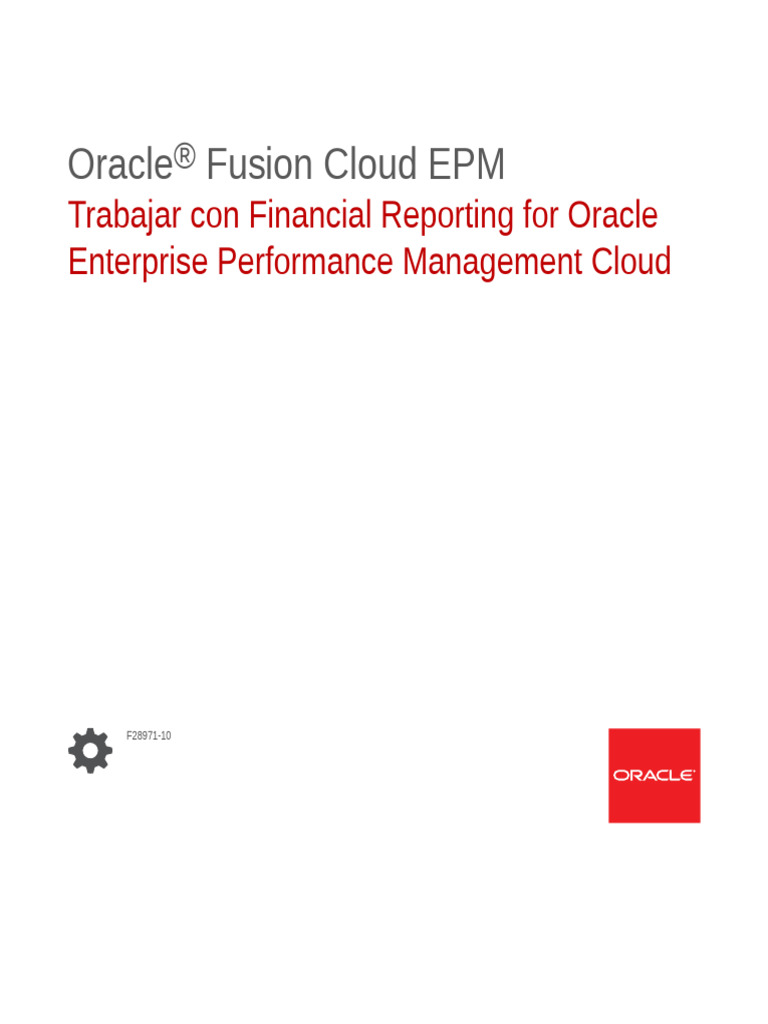 Oracle Fusion Cloud Finantial Reporting FRAFU | PDF | Archivo de ...
