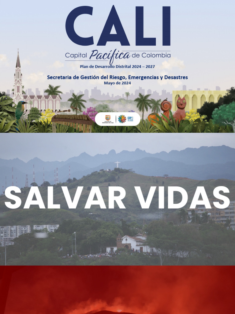 Plan de Desarrollo Distrital 2024-2027 | PDF | Peligros Naturales