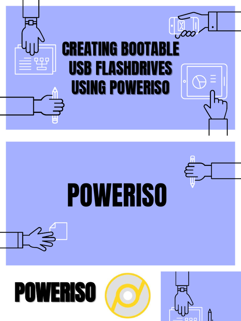 Bootable USB Creation with PowerISO | PDF | Computers