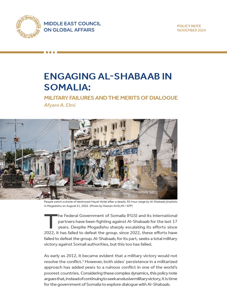 ME-Council_Engaging-Al-Shabaab-in-Somalia-Policy-note | PDF | Al ...