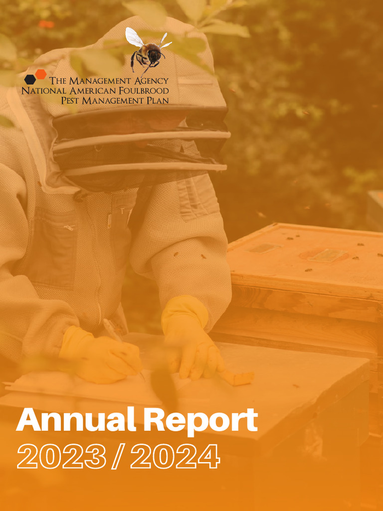 AFB Annual Report 2023/2024 Insights | PDF | Beehive | Beekeeper