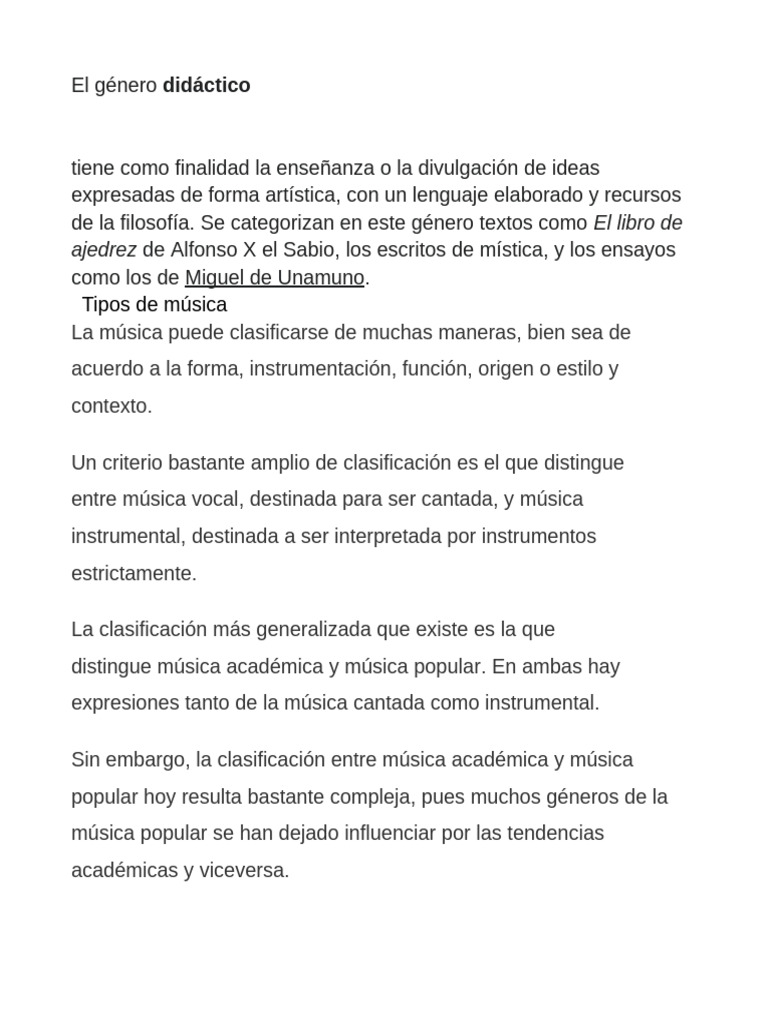 Genero Didactico | PDF