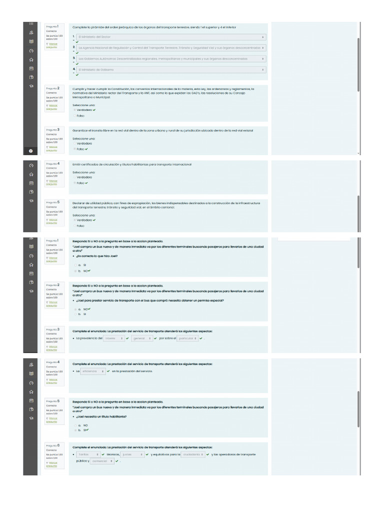 Preguntas Leyes Prueba Modulo | PDF