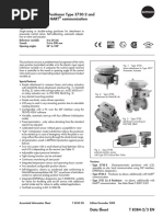 Samson 3725 Electropneumatic Positioner | PDF | Valve | Actuator