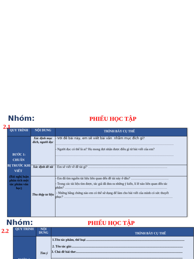 Mẩu Pp Phần Viết - Pht 2 - Học Sinh Thảo Luận | PDF