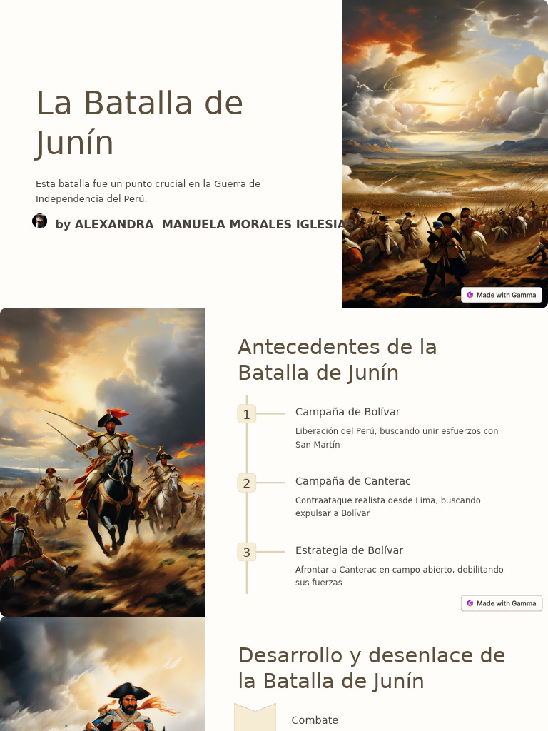 La Batalla de Junin | PDF | Historia