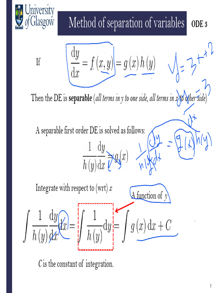 Ode 3e Pdf Ordinary Differential Equation Subtraction