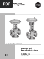 Samson 3372 Actuator Manual | PDF | Valve | Electrical Connector