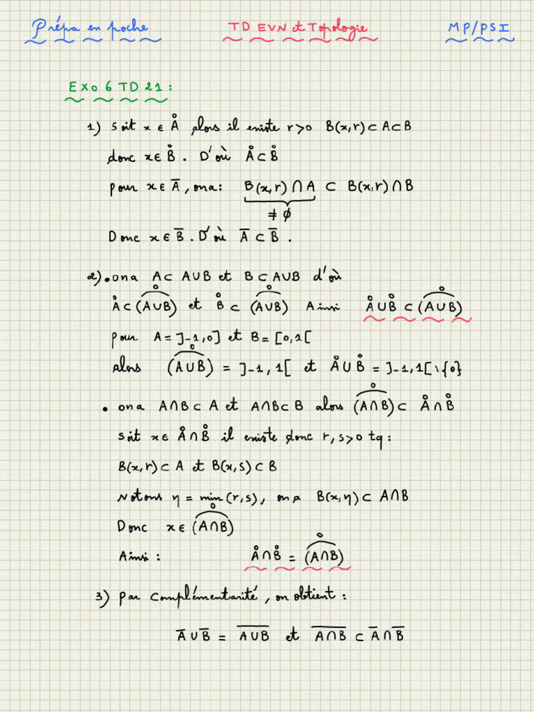 4.TD EVN Et Topologie - Draft - 2 | PDF