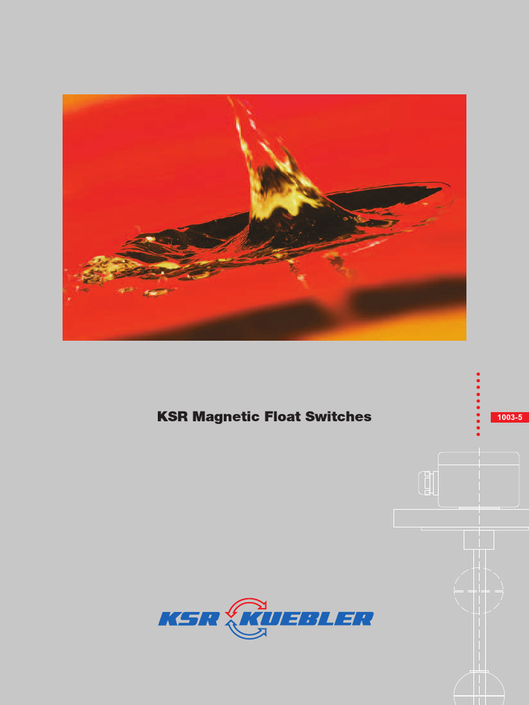 KSR Magnetic Float Switches | PDF | Relay | Switch