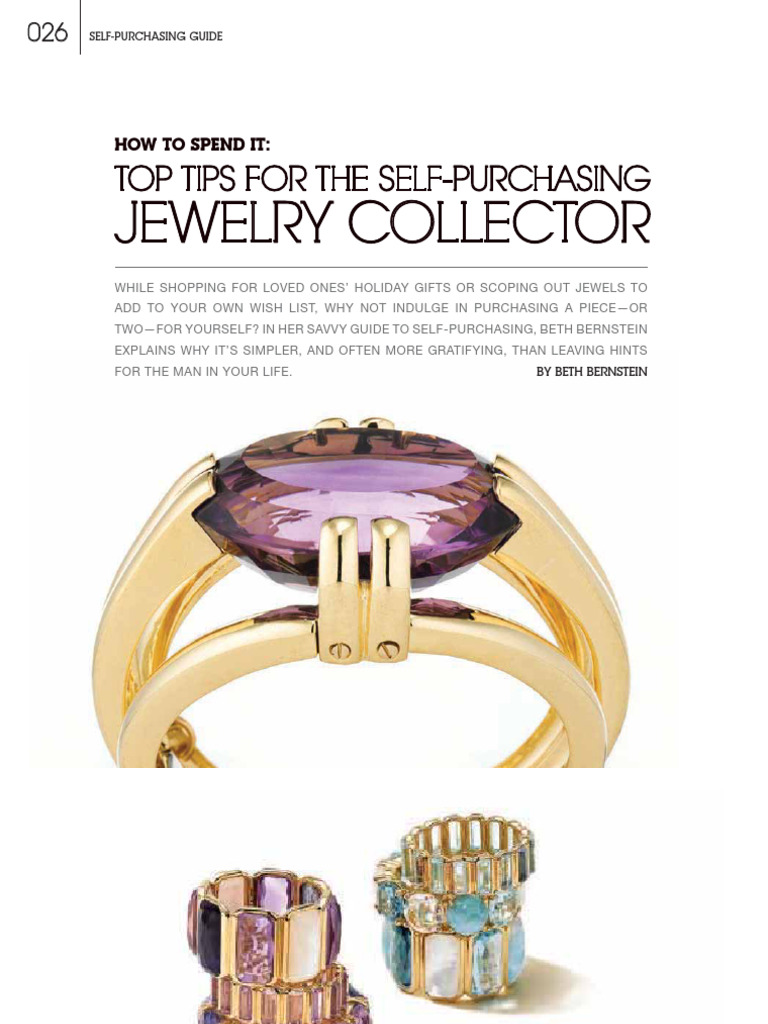 Beth Bernstein - Jewelry Historian and Expert | PDF | Jewellery | Bracelet