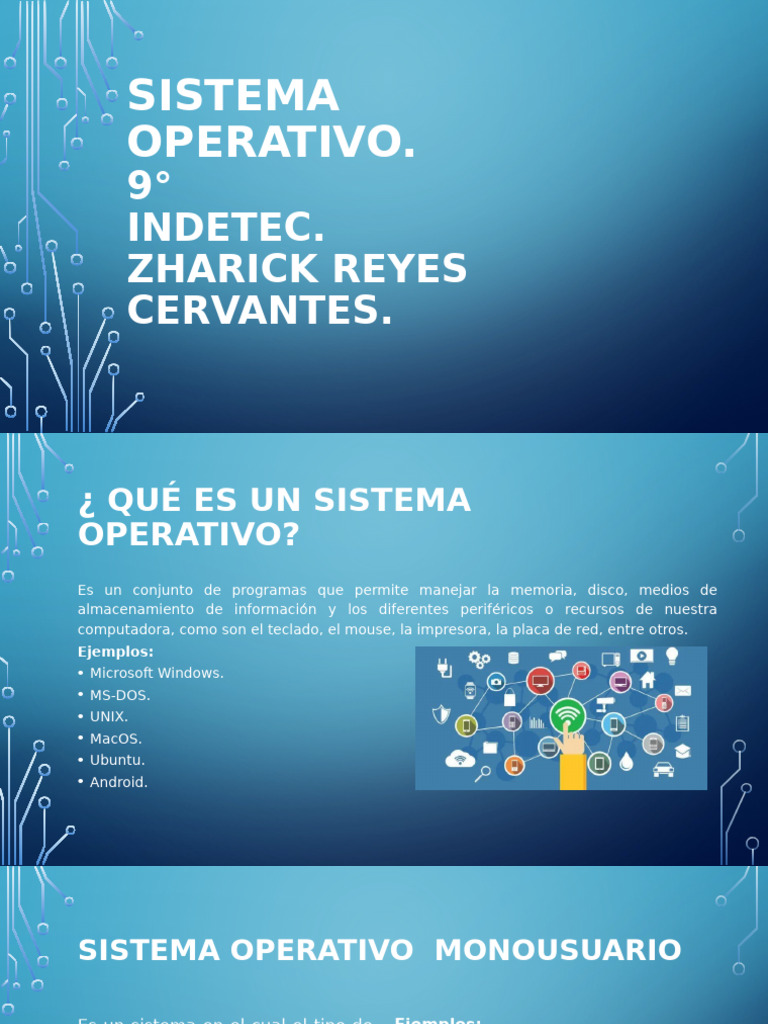 SISTEMA OPERATIVO | PDF | Sistema operativo | Informática