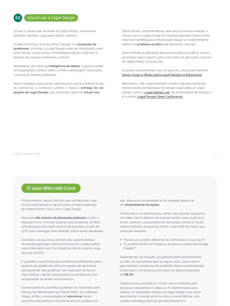 Entenda o Visual Law e Legal Design | PDF | Esboço | Mercado (economia)