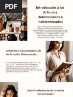 Diferencias Entre Artículo Determinado e Indeterminado | PDF