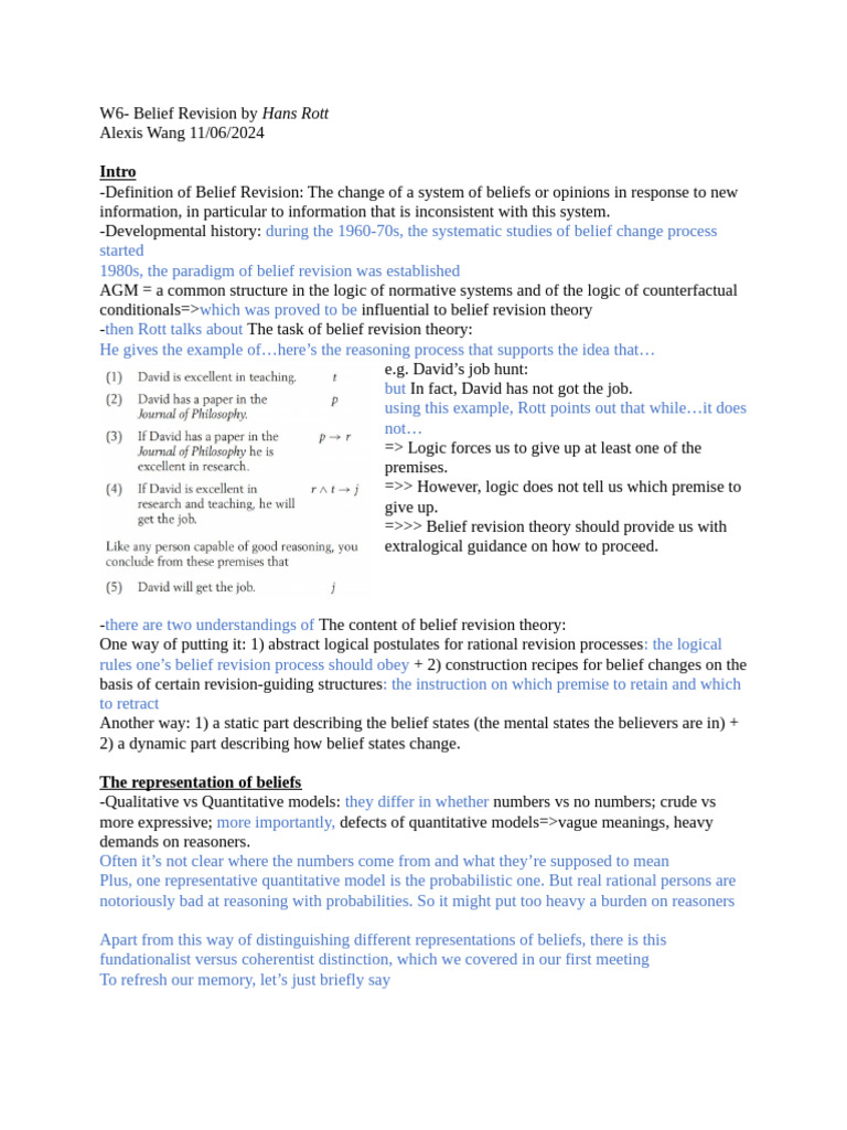 DETAILED-RRG-W6-handout | PDF | Rationality | Logic