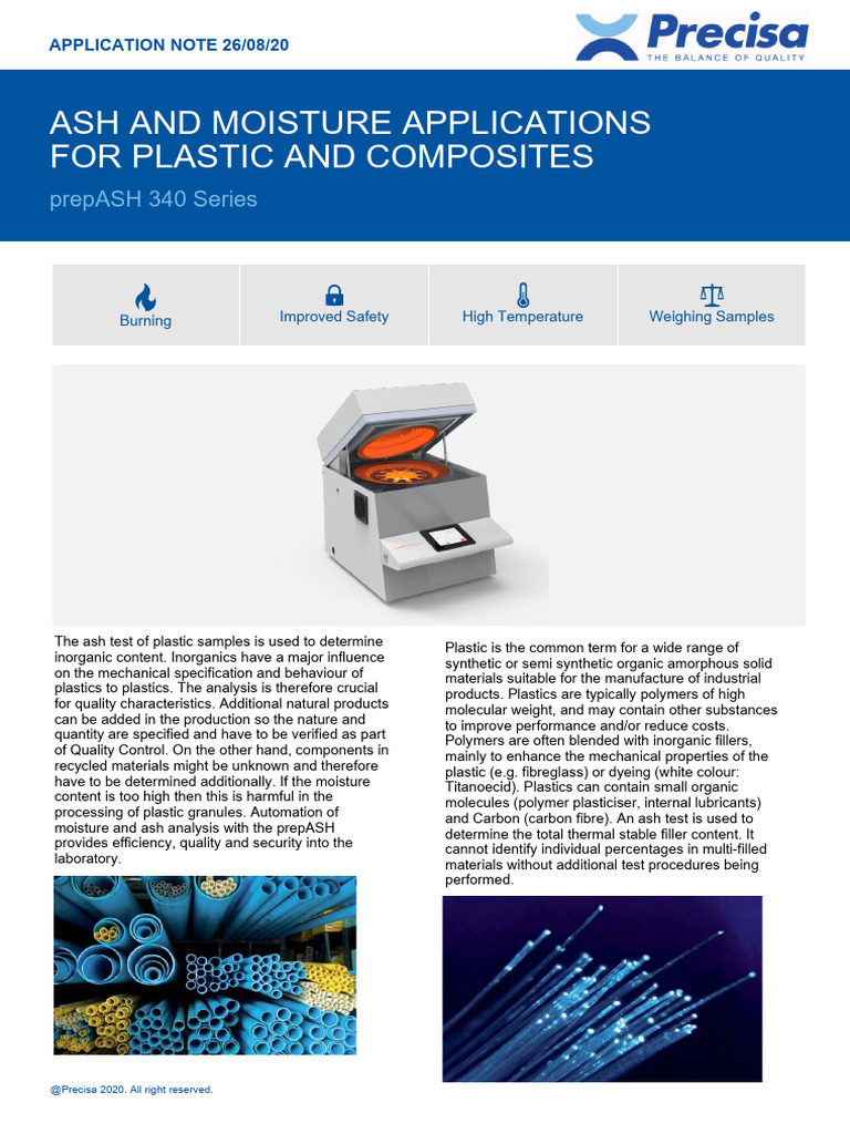 prepASH Application Plastic and Composites-FINAL | PDF | Fibre ...