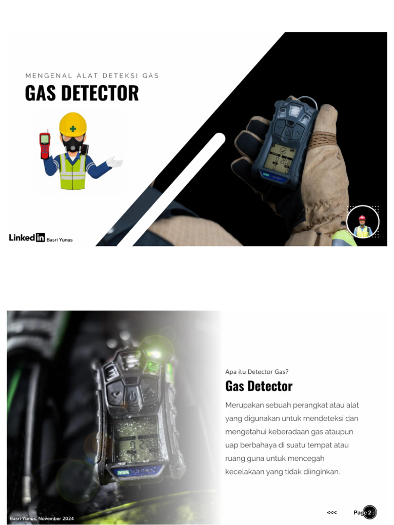 Mengenal Alat Deteksi Gas (Gas Detector) | PDF