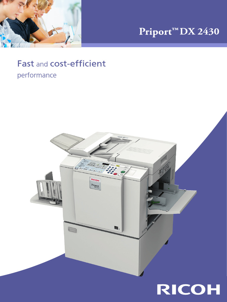 Priport DX 2430 | PDF | Printer (Computing)