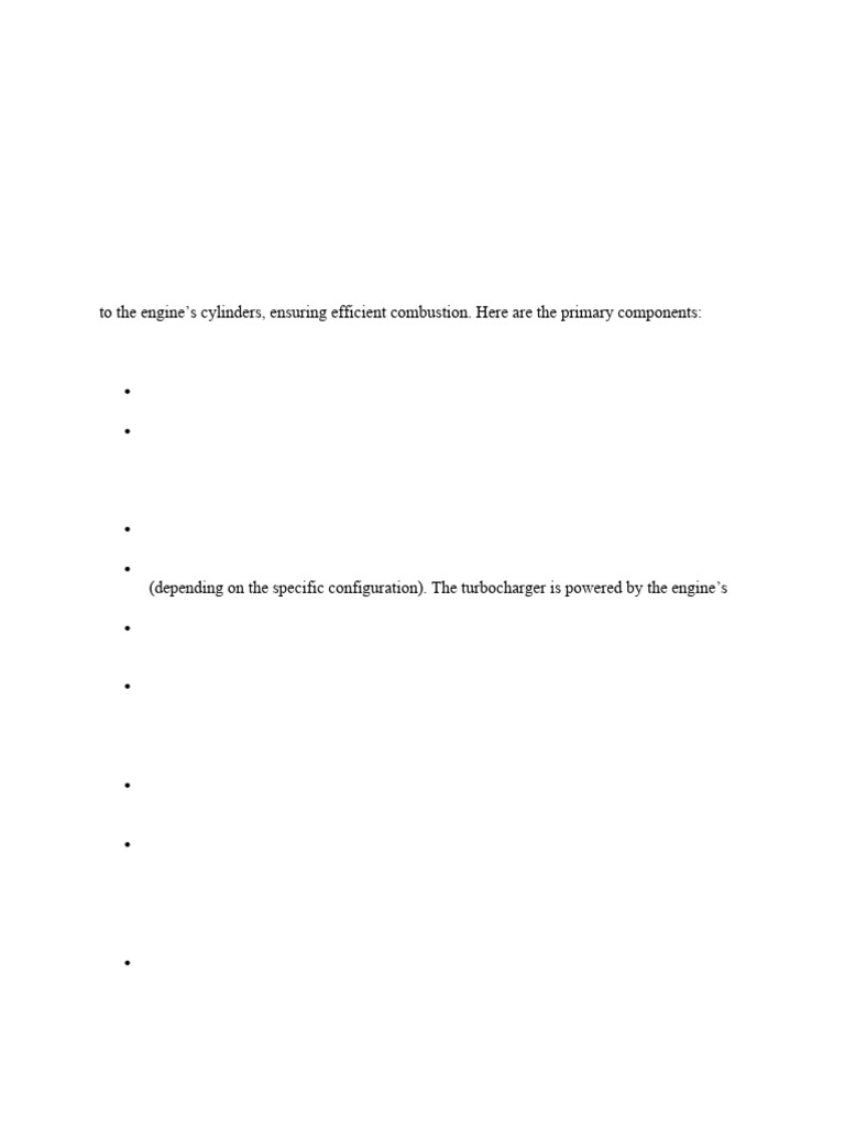 Wartsila 18V46 Air Intake and Exhaust System | PDF | Internal ...