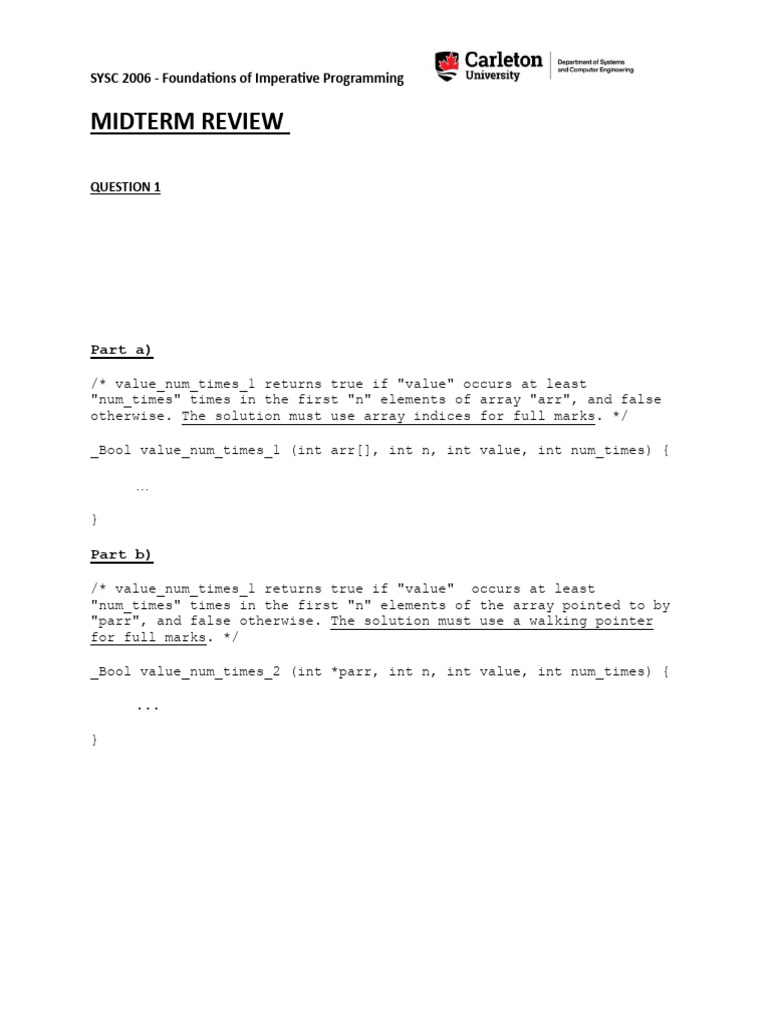 Sample - Programming Questions | PDF | Computers