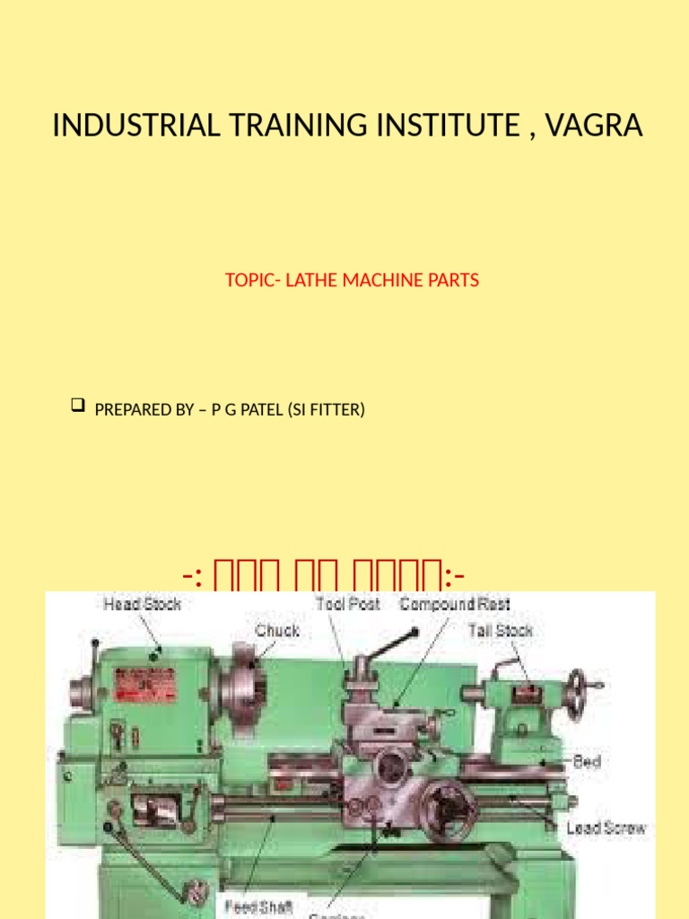 8 Lathe Parts | PDF