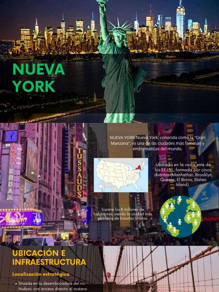 Nueva York: Diversidad y Desafíos | PDF | Nueva York | Economias
