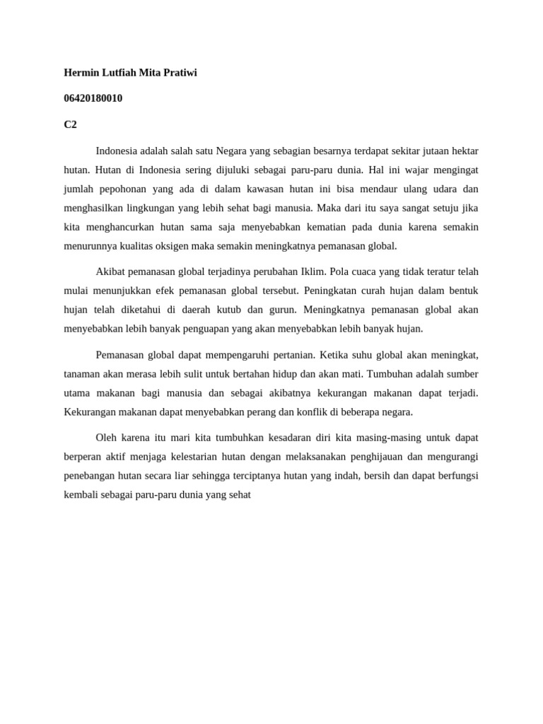 Hutan Paru2 Dunia | PDF