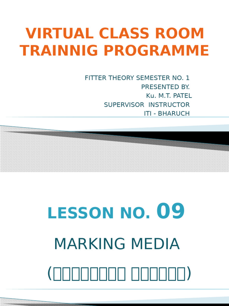 Fitter (Marking Media) - 1-1 | PDF