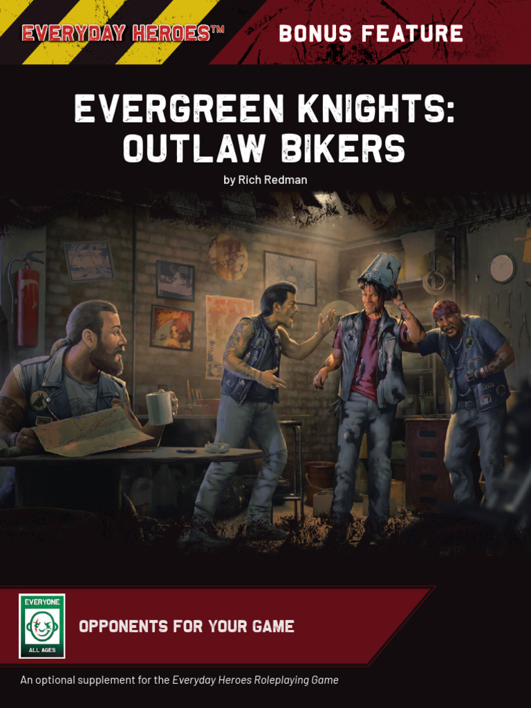 Everyday Heroes - Outlaw Bikers - Part 1 | PDF | Outlaw Motorcycle Clubs