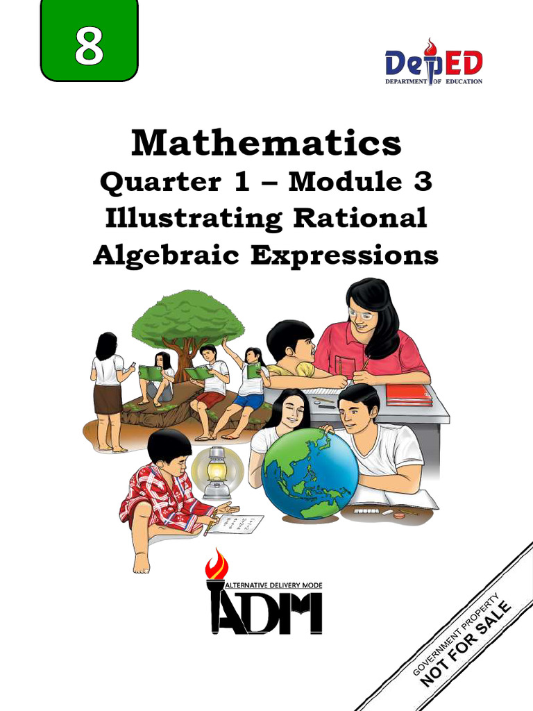 Math8 q1 Mod3 Illustrating-rational-Algebraic-expressions v2 | PDF ...