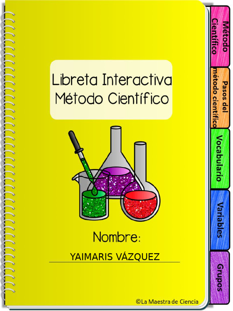 Libreta Digital Método Científico PowerPoint | PDF | Experimentar ...