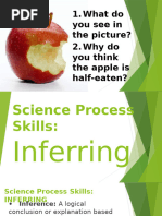 Science Process Skills Worksheet | PDF | Observation | Science