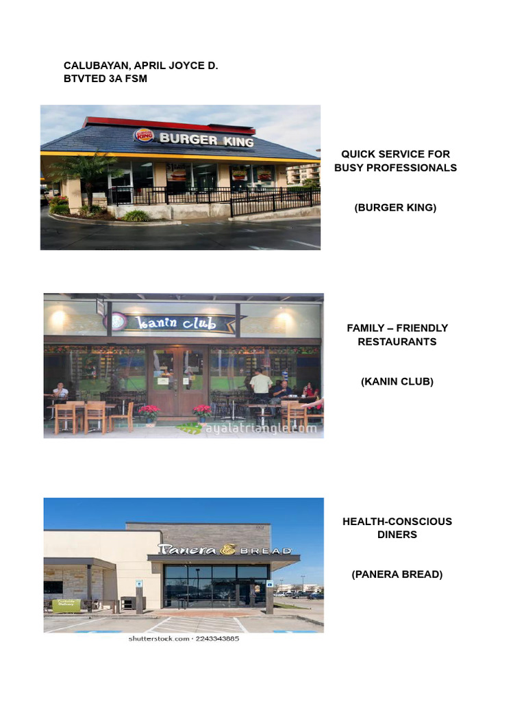 Cafeteria Pdf