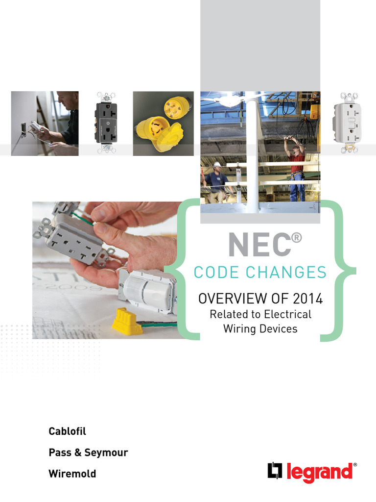 2014 Nec Code Changes Pdf Manufactured Goods Electrical Equipment