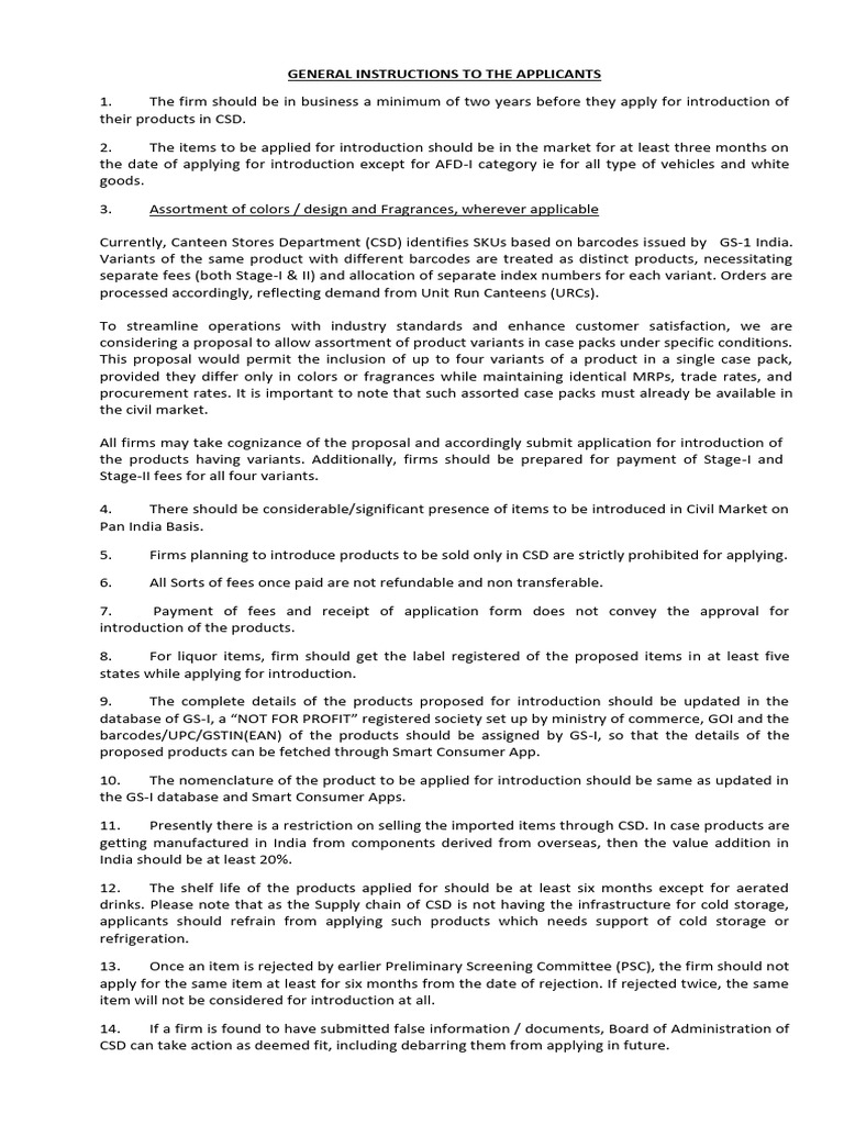 CSD Product Introduction Guidelines | PDF | Business