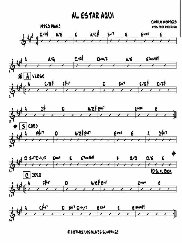 Al Estar Aqui | PDF