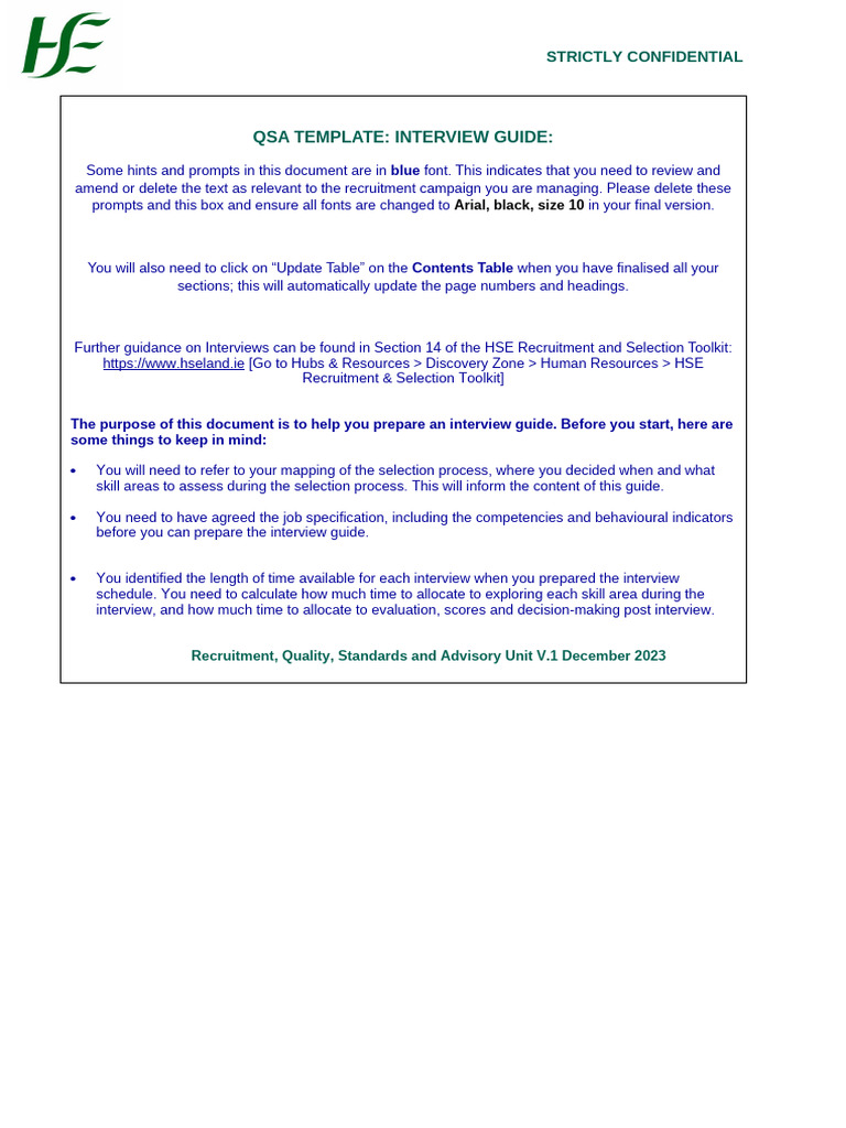 Interview Guide Template | PDF | Discrimination | Question