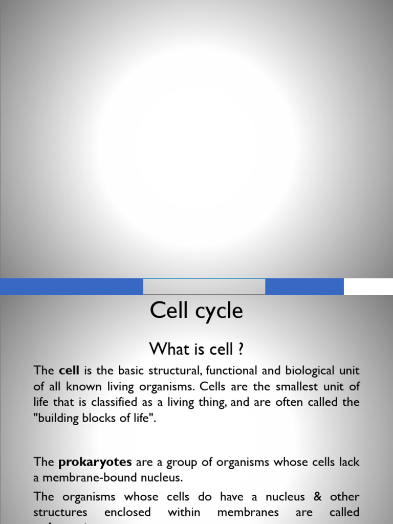 Cell Cycle (1) | PDF | Mitosis | Cell Cycle