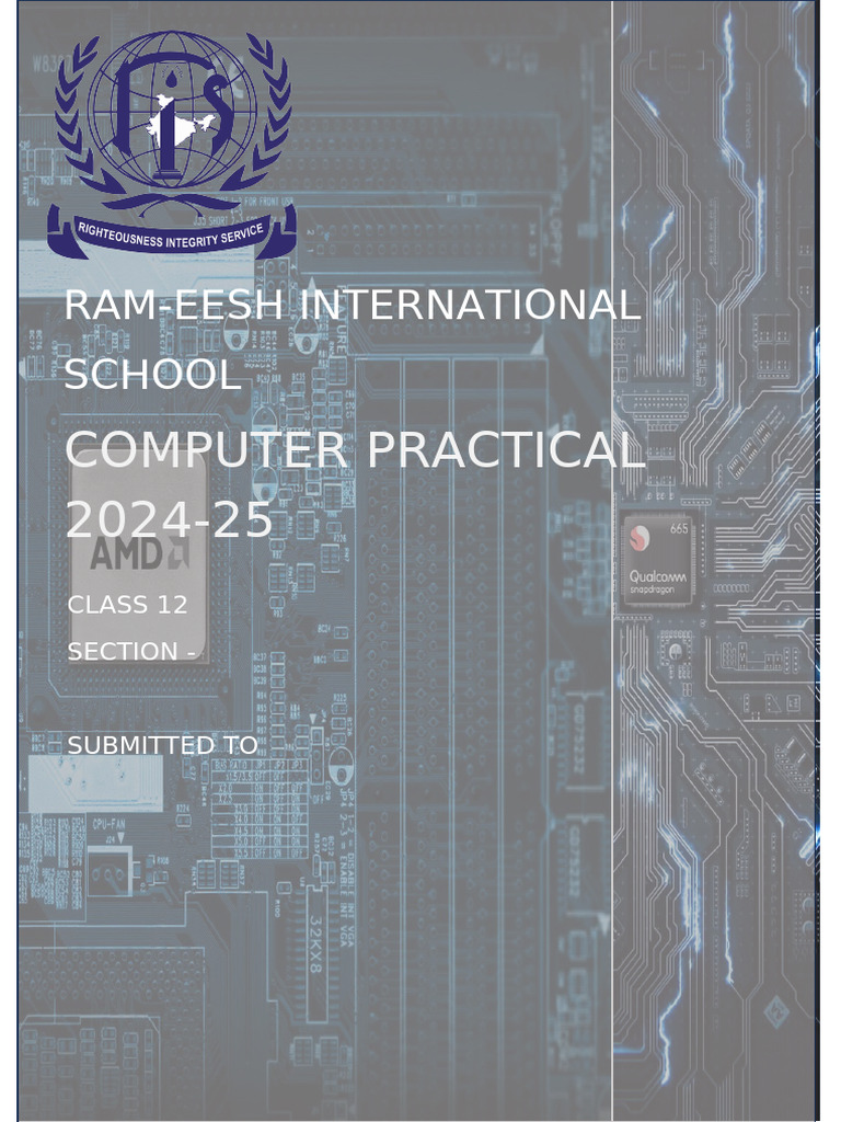 COMP PRACTICAL Questions | PDF