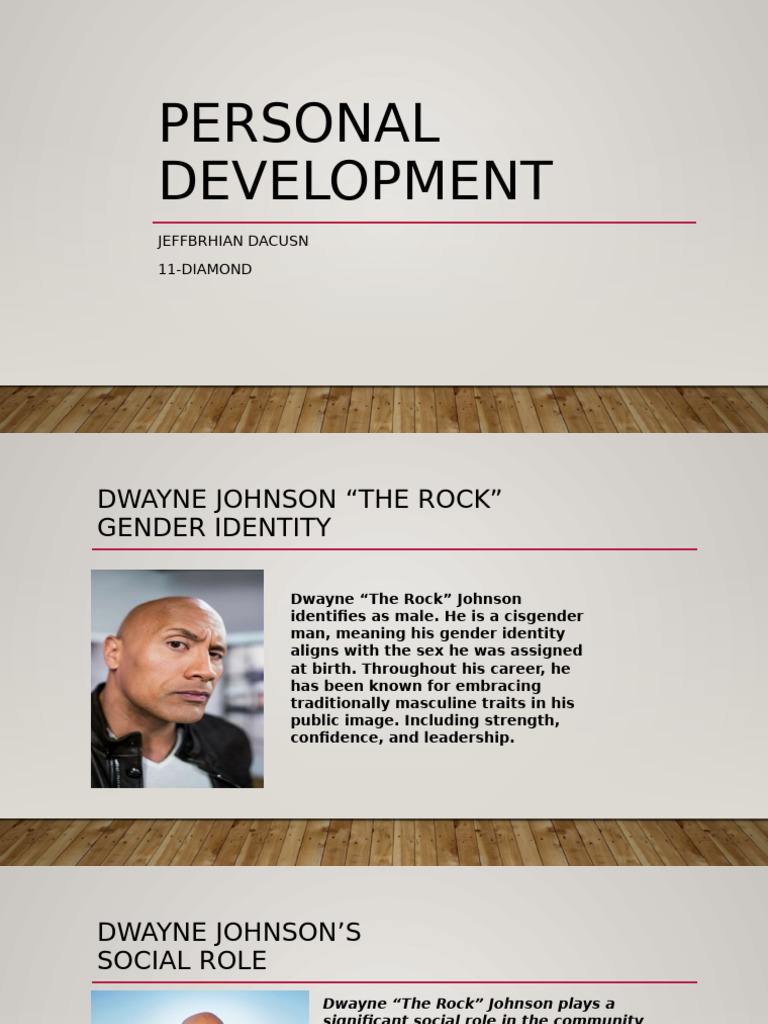 Dwayne Johnson: Role Model & Influencer | PDF | Self-Improvement