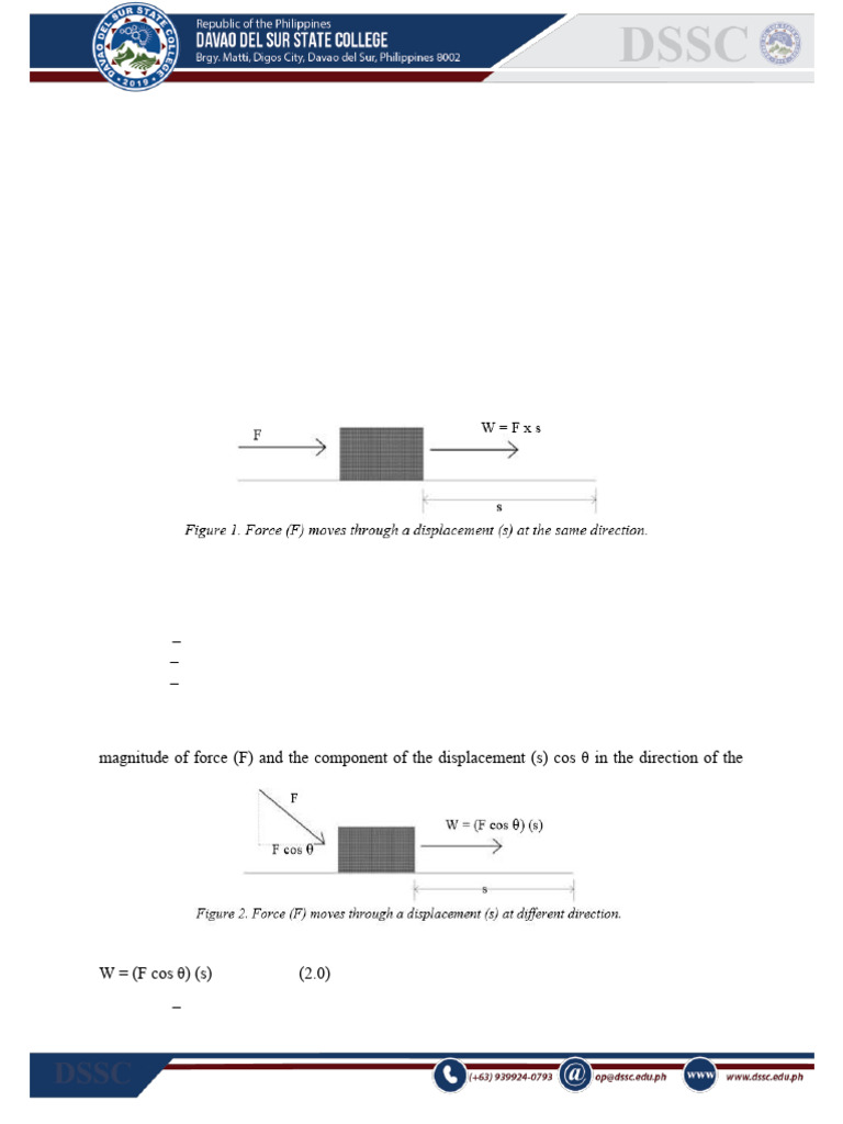 PHYSICS 601 Work Energy and Power | PDF | Force | Potential Energy