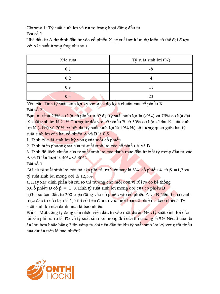 Bai Tap Buoi 1 PDF 1703070937202 | PDF