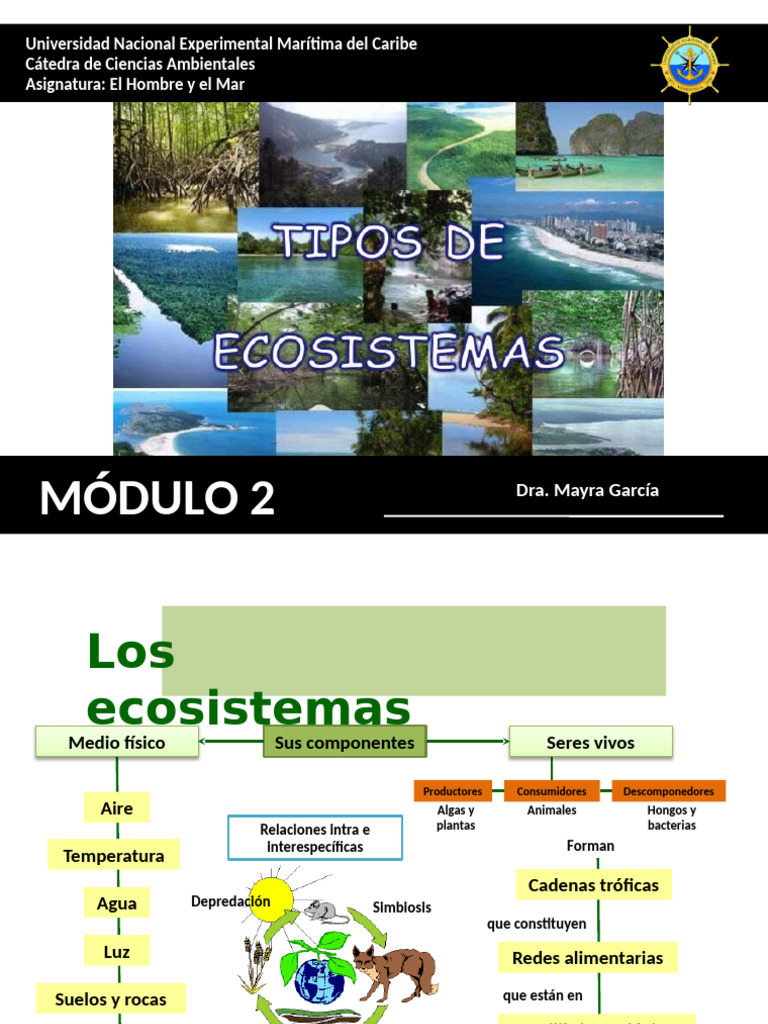 Clase 2 - Tipos de Ecosistemas | PDF | Ecosistema | Suelo