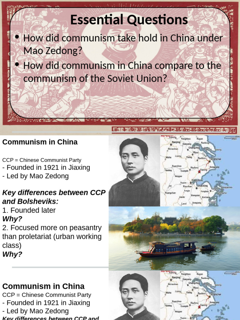 Chinese Civil War and Cultural Revolution | PDF | Mao Zedong | Chinese ...
