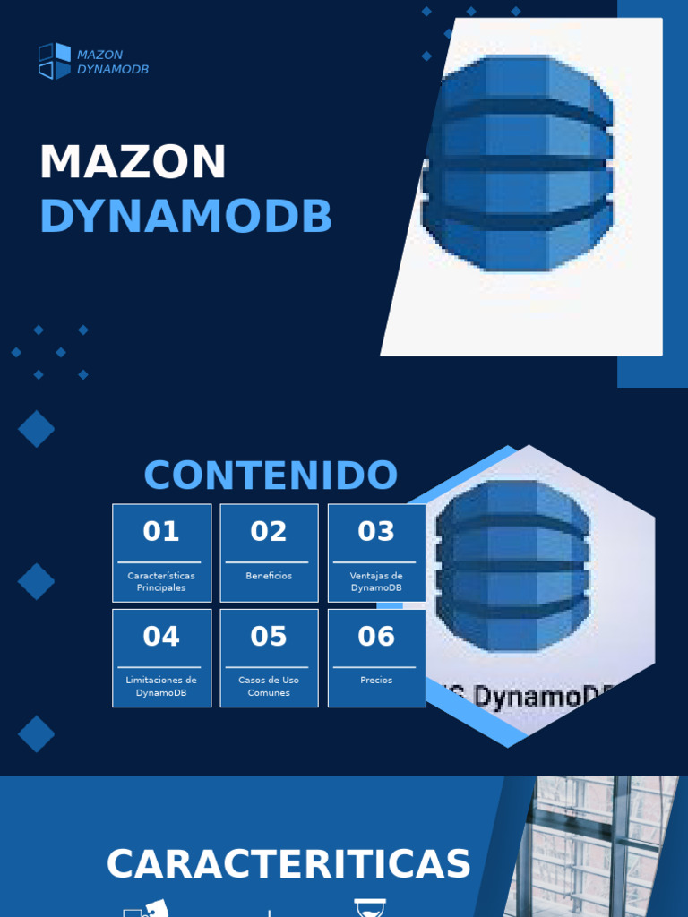 Características y Beneficios de DynamoDB | PDF | Escalabilidad | Servicios web de Amazon