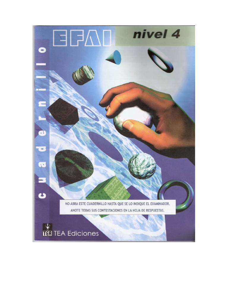 Efai 4 Completo en Word Aefafaf | PDF