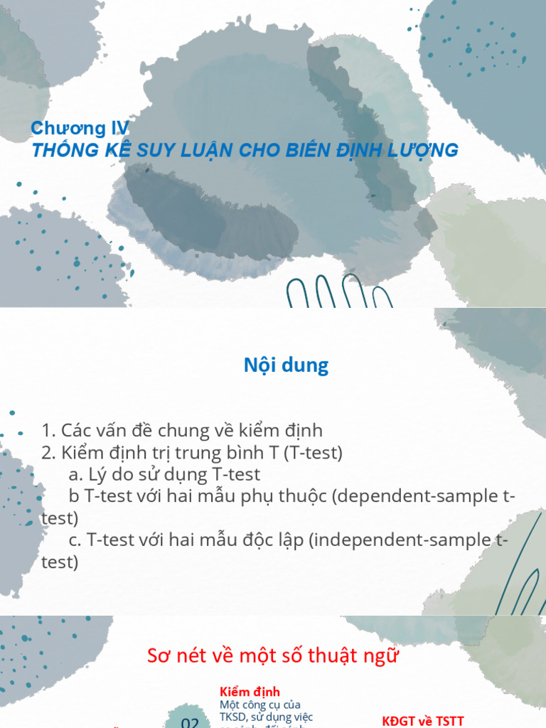 C4-5 - TKSL BIẾN ĐL - KĐ SỰ ĐL CHO MỐI QH 2 BIẾN ĐT | PDF