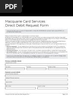MTC Direct Debit Payment Instruction | PDF | Payments | Banks