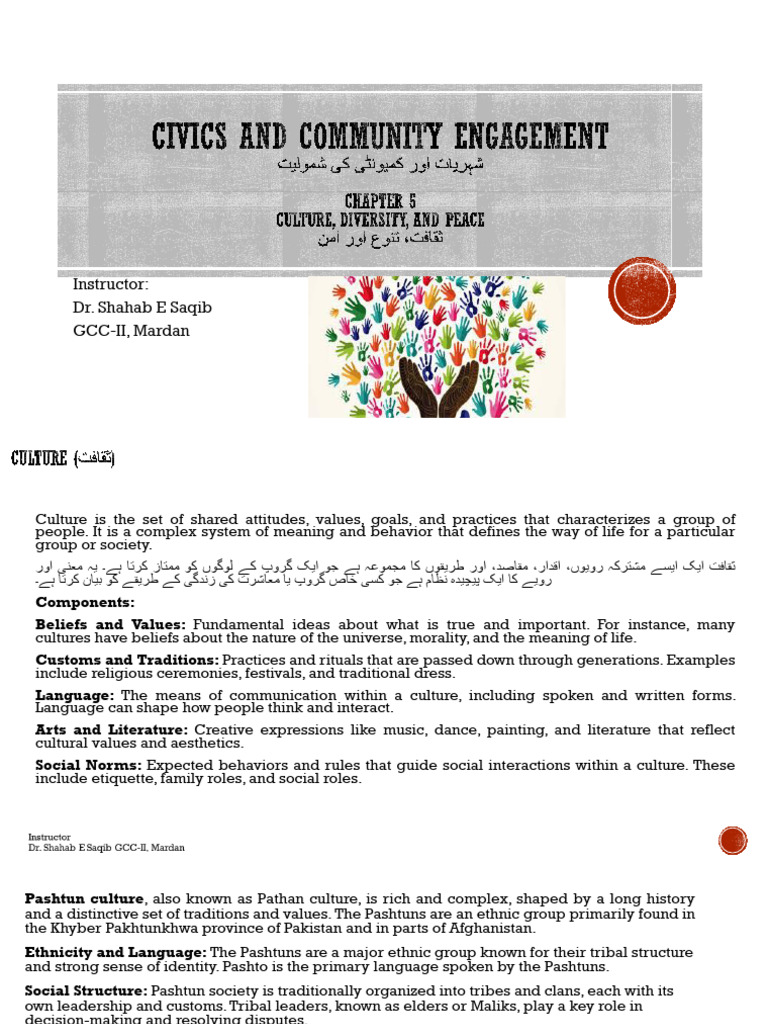 Civics and Community Engagement 5 | PDF | Multiculturalism | Peace