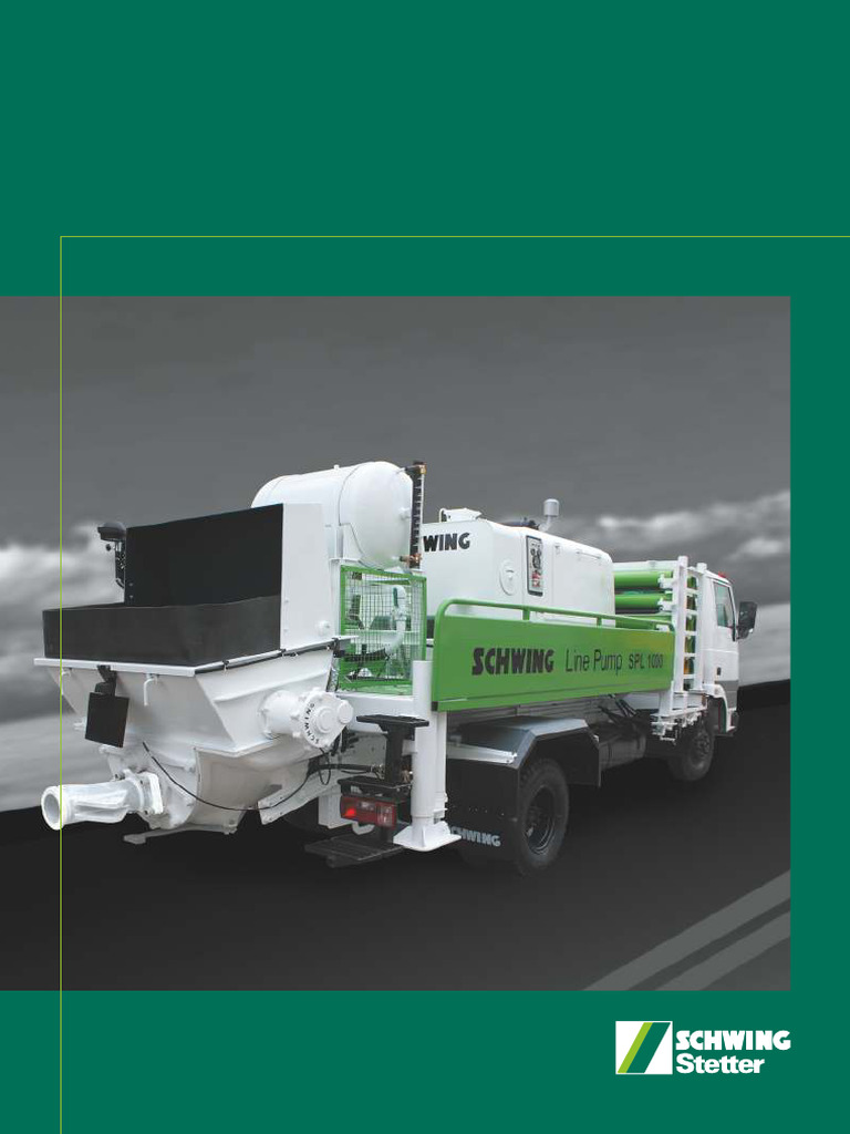 Concrete Line Pump | PDF | Pump | Engineering